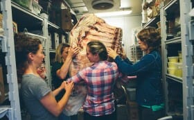 Lady Butchers Grab the Knife - Modern Farmer