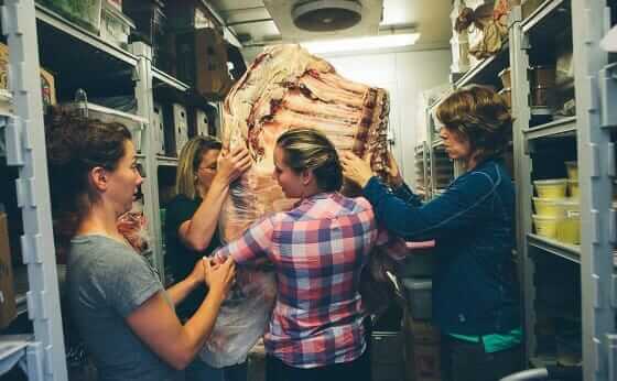 Lady Butchers Grab the Knife - Modern Farmer