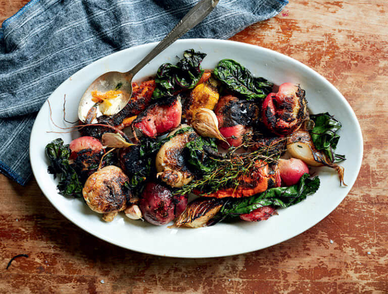 Crispy Smashed Root Vegetables Recipe - Modern Farmer