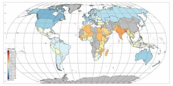 New Map Shows Sustainability of Global Food Systems - Modern Farmer