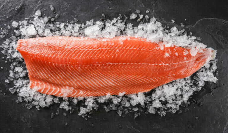The Color of Farmed Salmon Comes from Adding an Antioxidant to Their ...