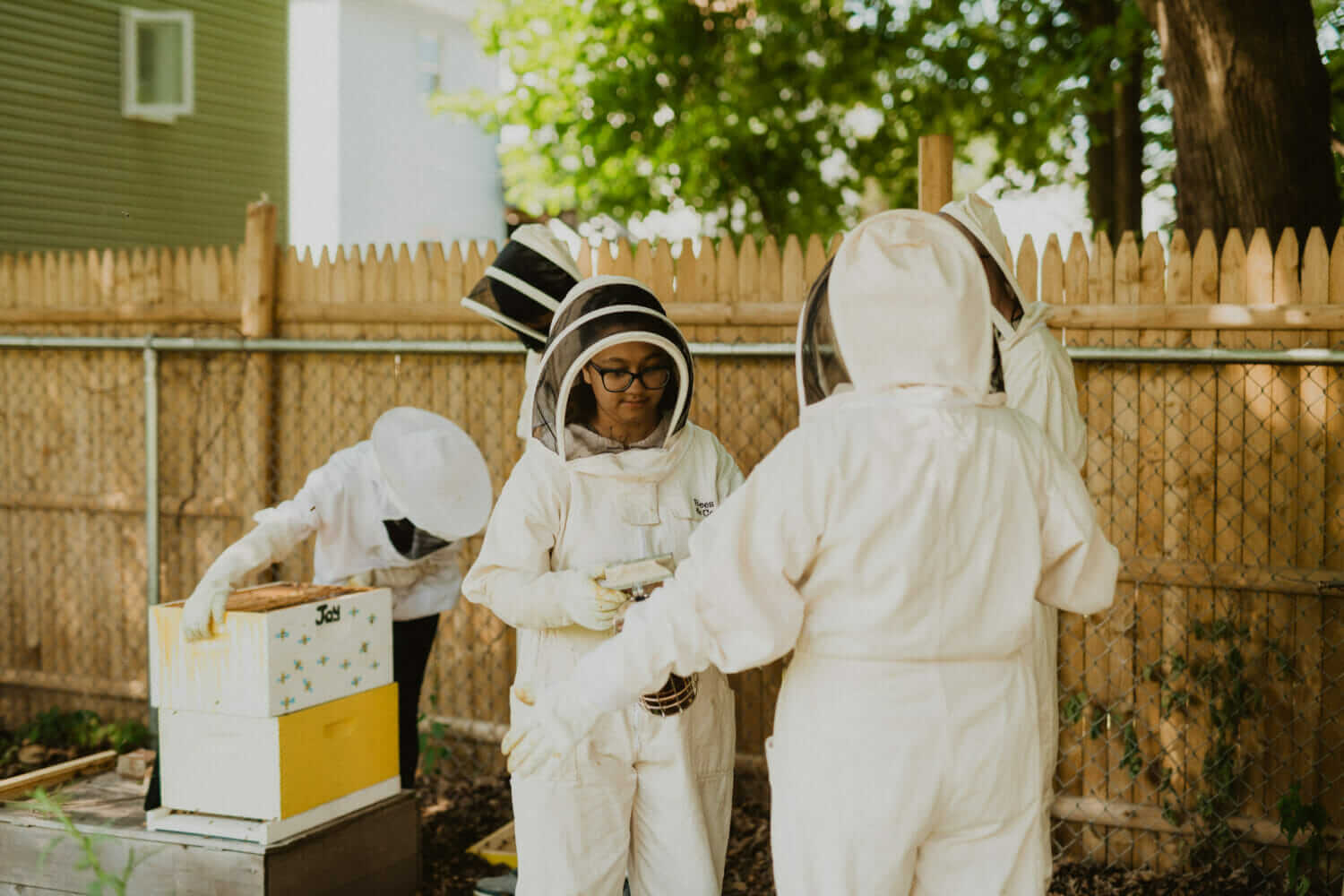 For These Teens, a Unique Beekeeping Program Teaches About Much More Than Honey - Modern Farmer